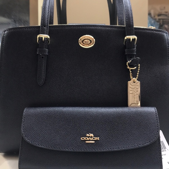 Coach | Bags | Coach Handbag With Matching Wallet Set | Poshmark